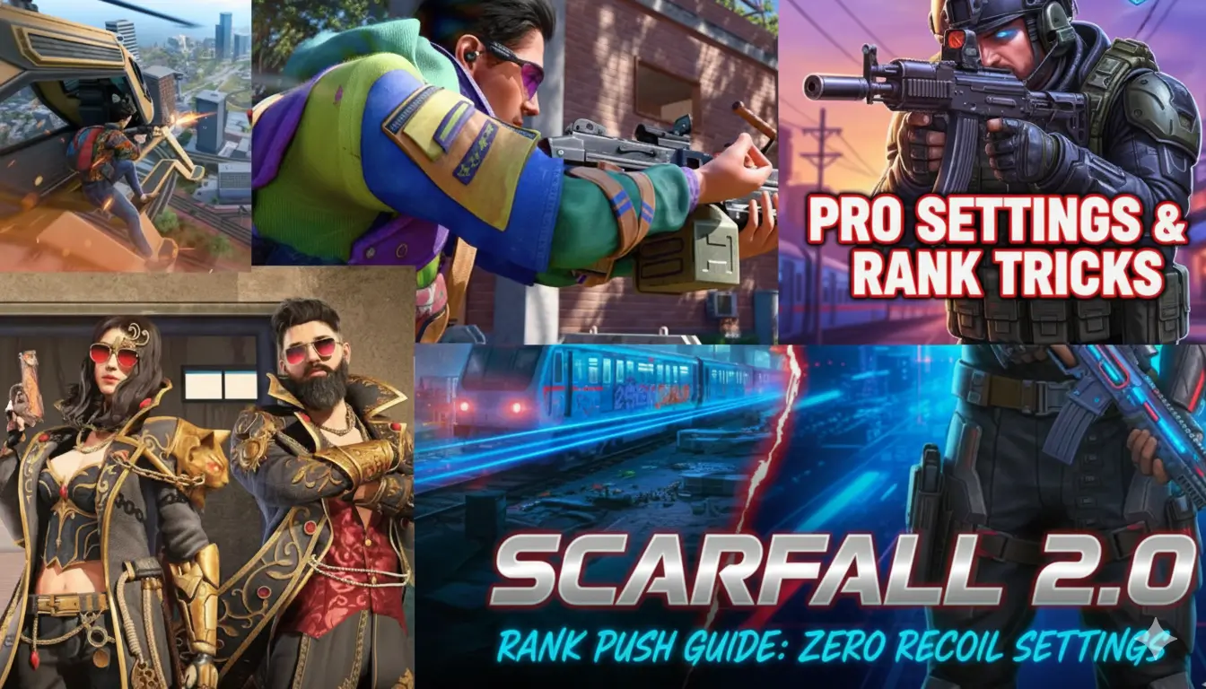 SCARFALL 2.0: The Ultimate Rank Push Guide, Best Settings, and New Map Secrets